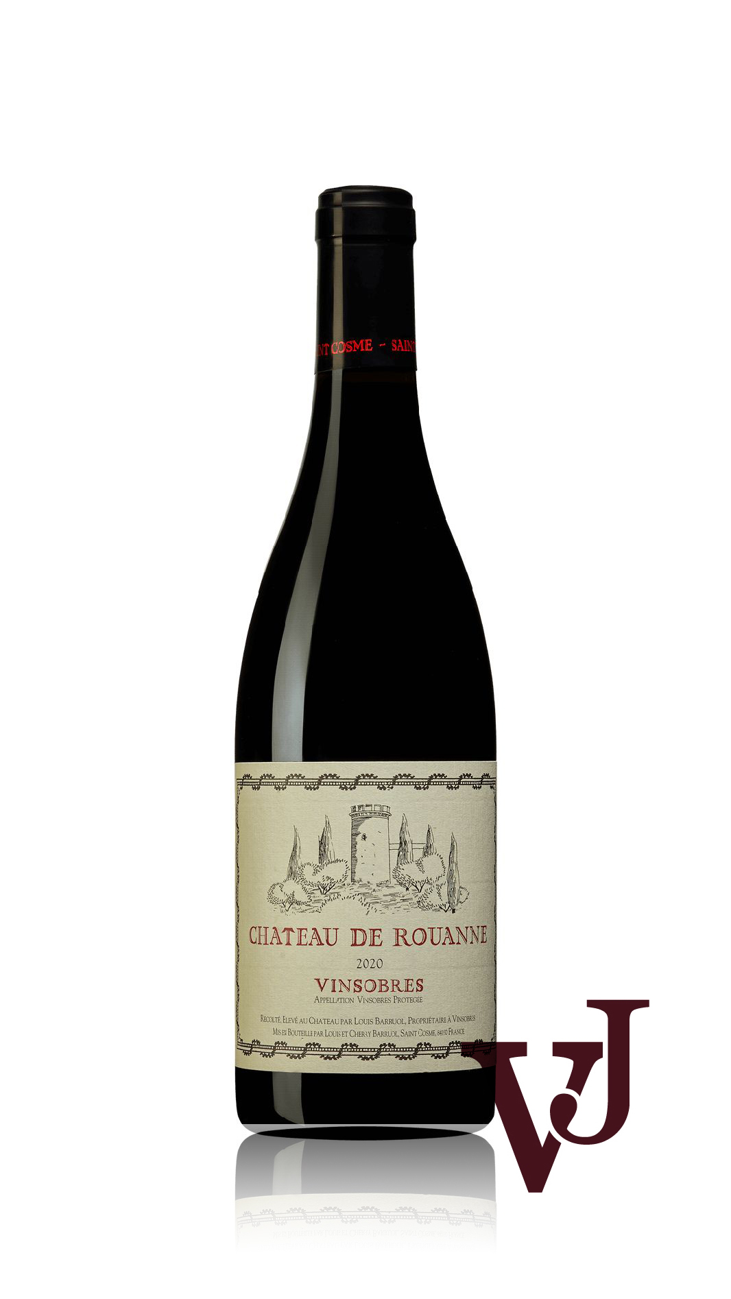 Château de Rouanne Vinsobres 2020 Rött Vin Systembolaget 9351001 ...