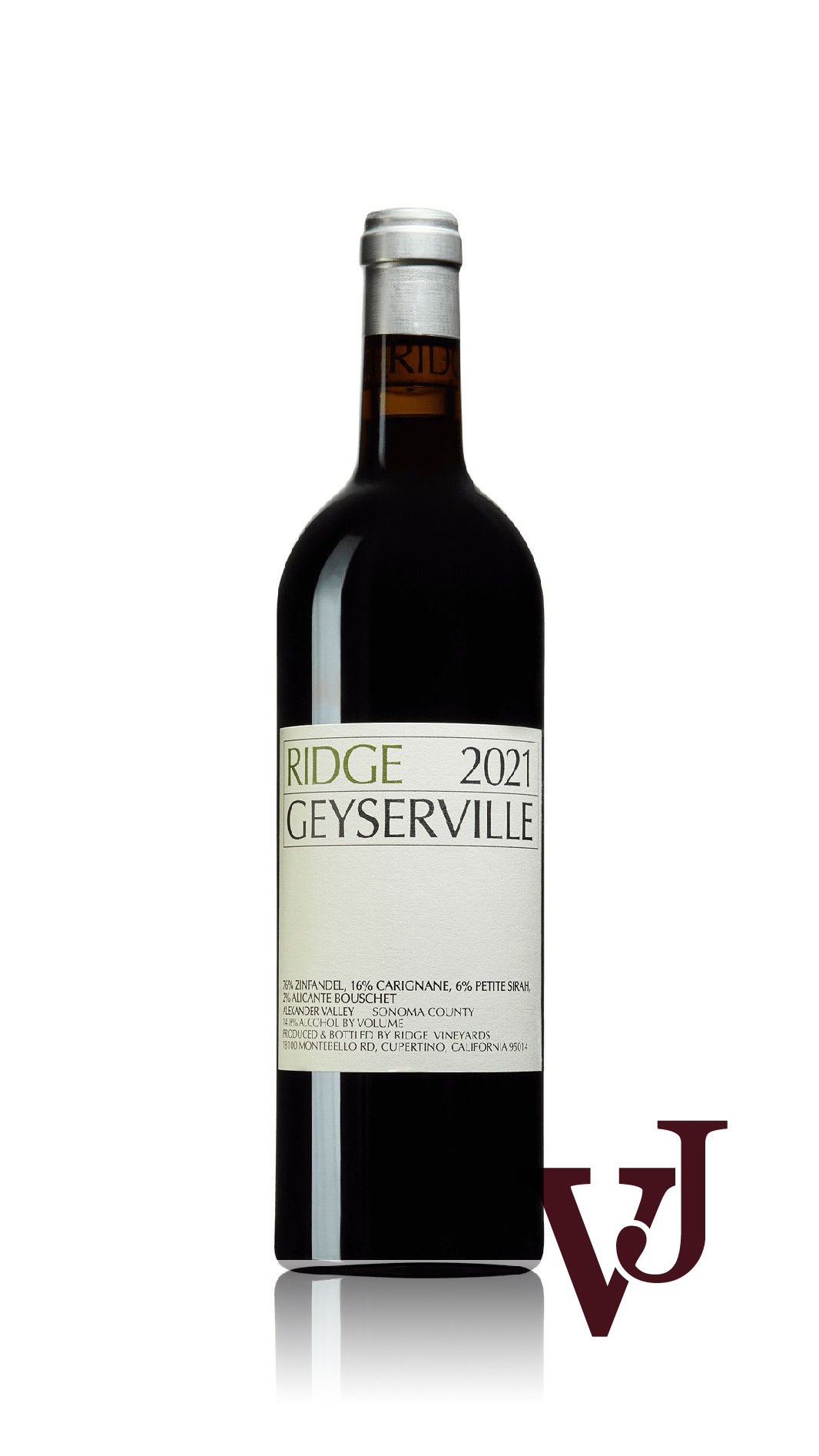Ridge Geyserville 2021 Rött Vin Systembolaget 9282401 | Vinjournalen.se