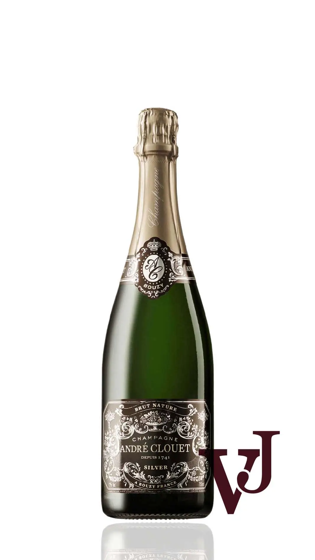 André Clouet Silver Brut Nature Mousserande vin Systembolaget 754601 ...