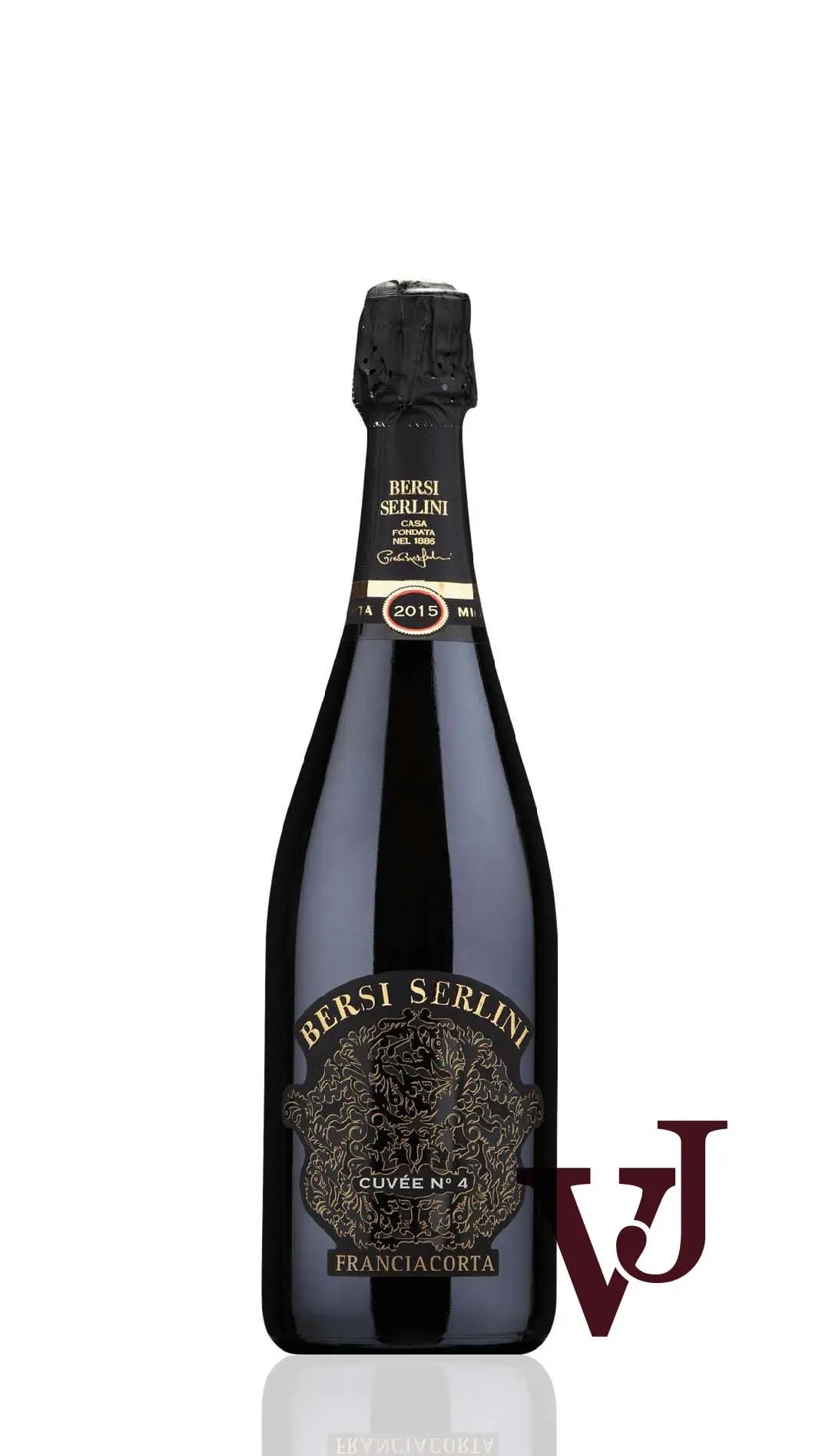 Bersi Serlini Franciacorta Cuvèe N°4 Millesimato Brut Mousserande vin ...