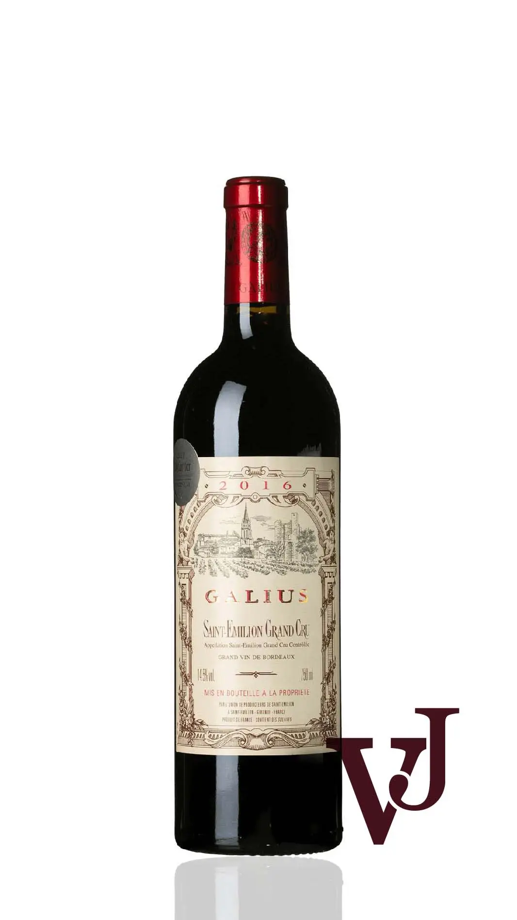 Ch Galius St Emilion Grand Cru Rött Vin Systembolaget 9360001 ...