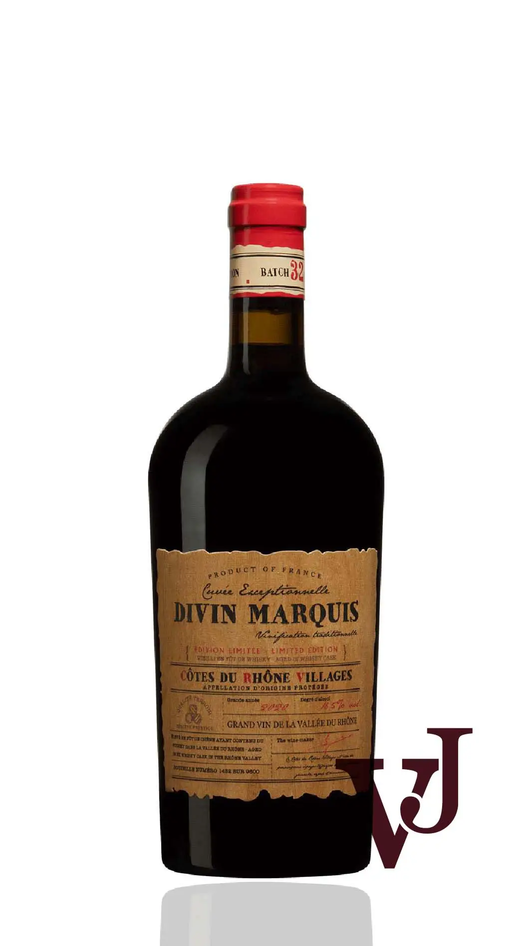 Divin Marquis Cuvée Exceptionnelle 2020 Rött Vin Systembolaget 7494001 ...