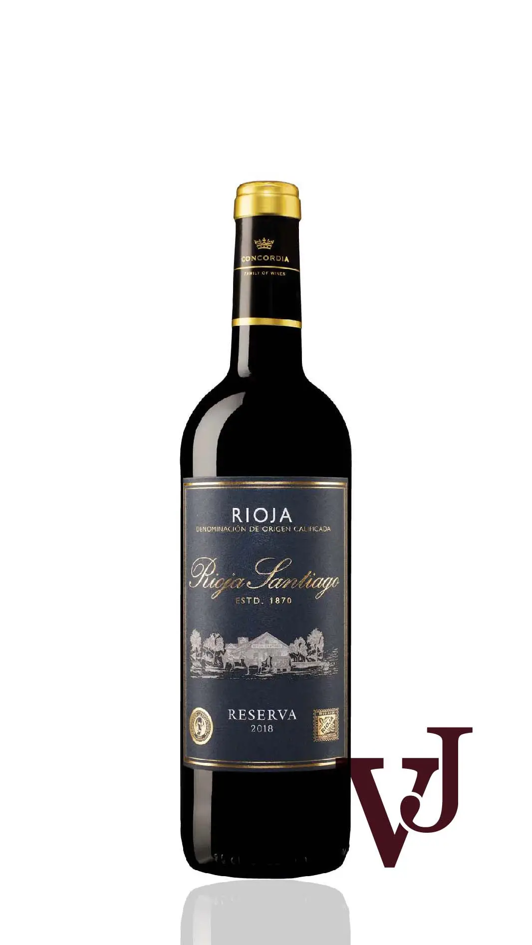 Rioja Santiago Reserva 2018 Rött vin Systembolaget 7034701 ...