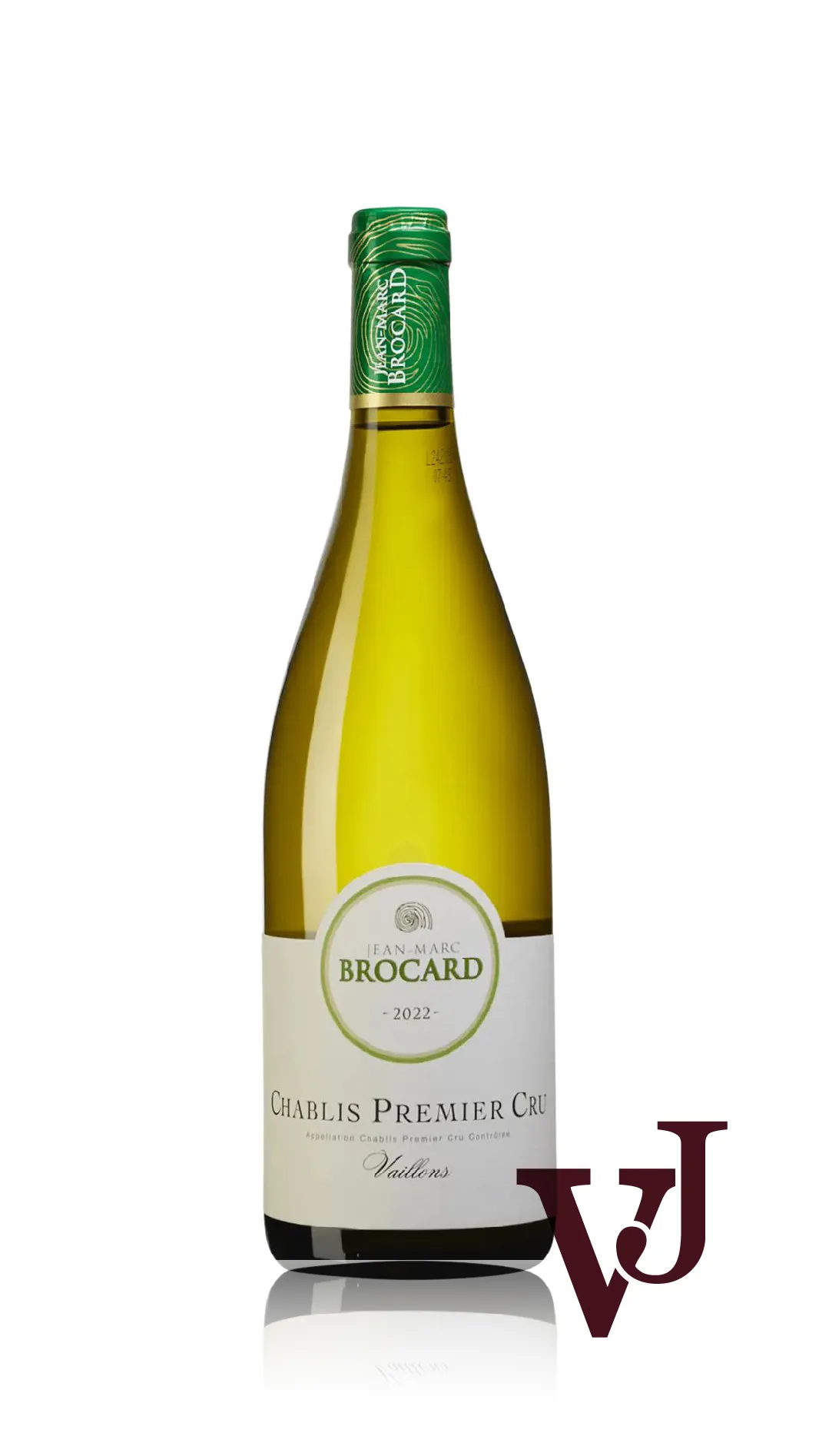 Jean-Marc Brocard Chablis Premier Cru Vaillons - Vitt Vin, Artikel nr ...